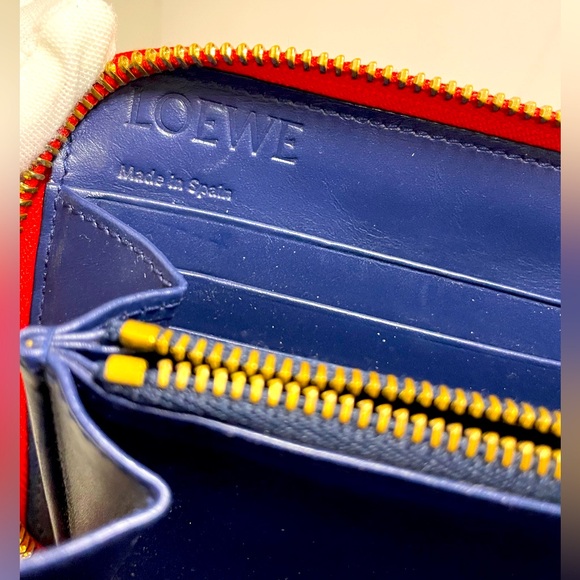 Loewe | Bags | Loewe Zip Around Continental Wallet | Poshmark